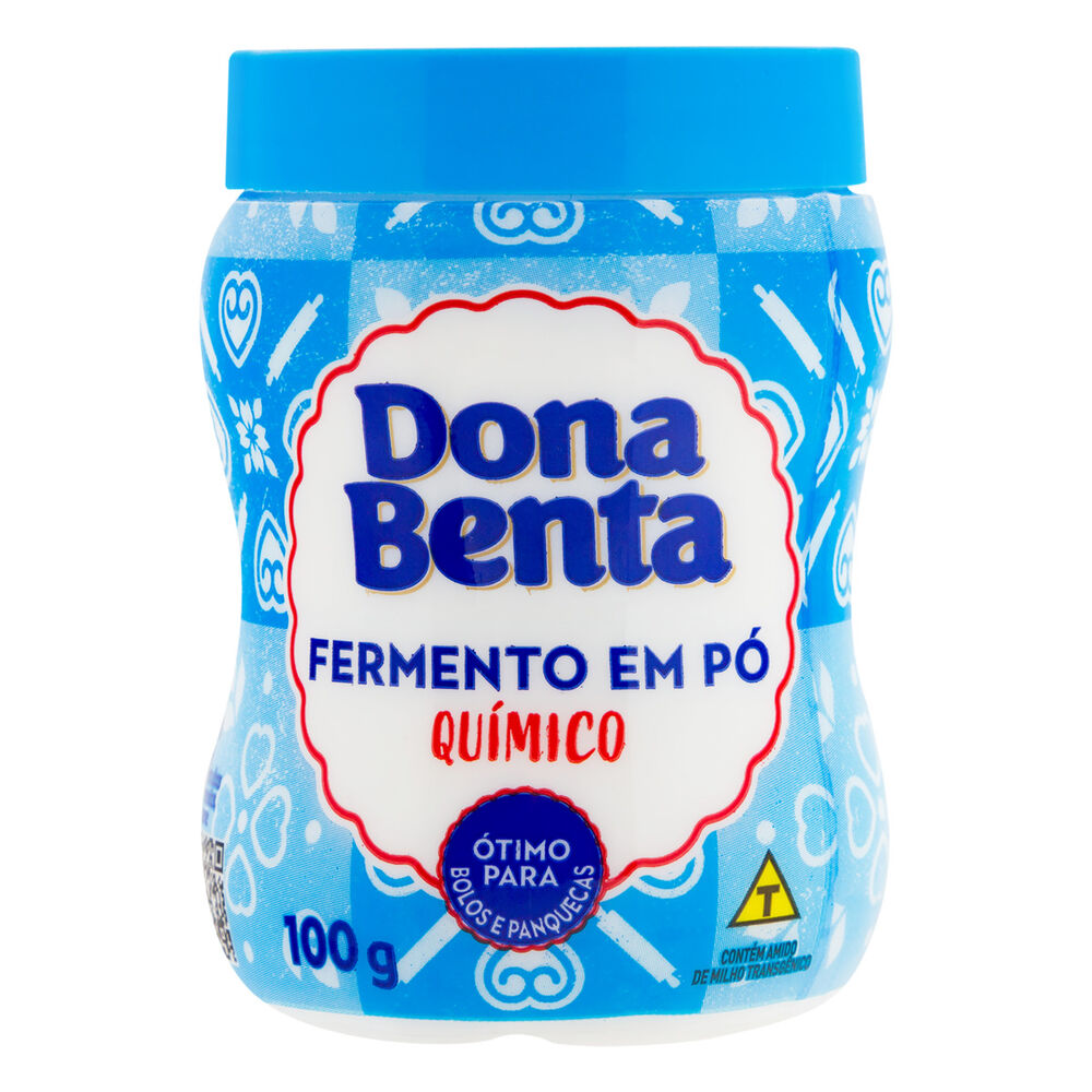Fermento Em Pó Dona Benta Tradicional 100g